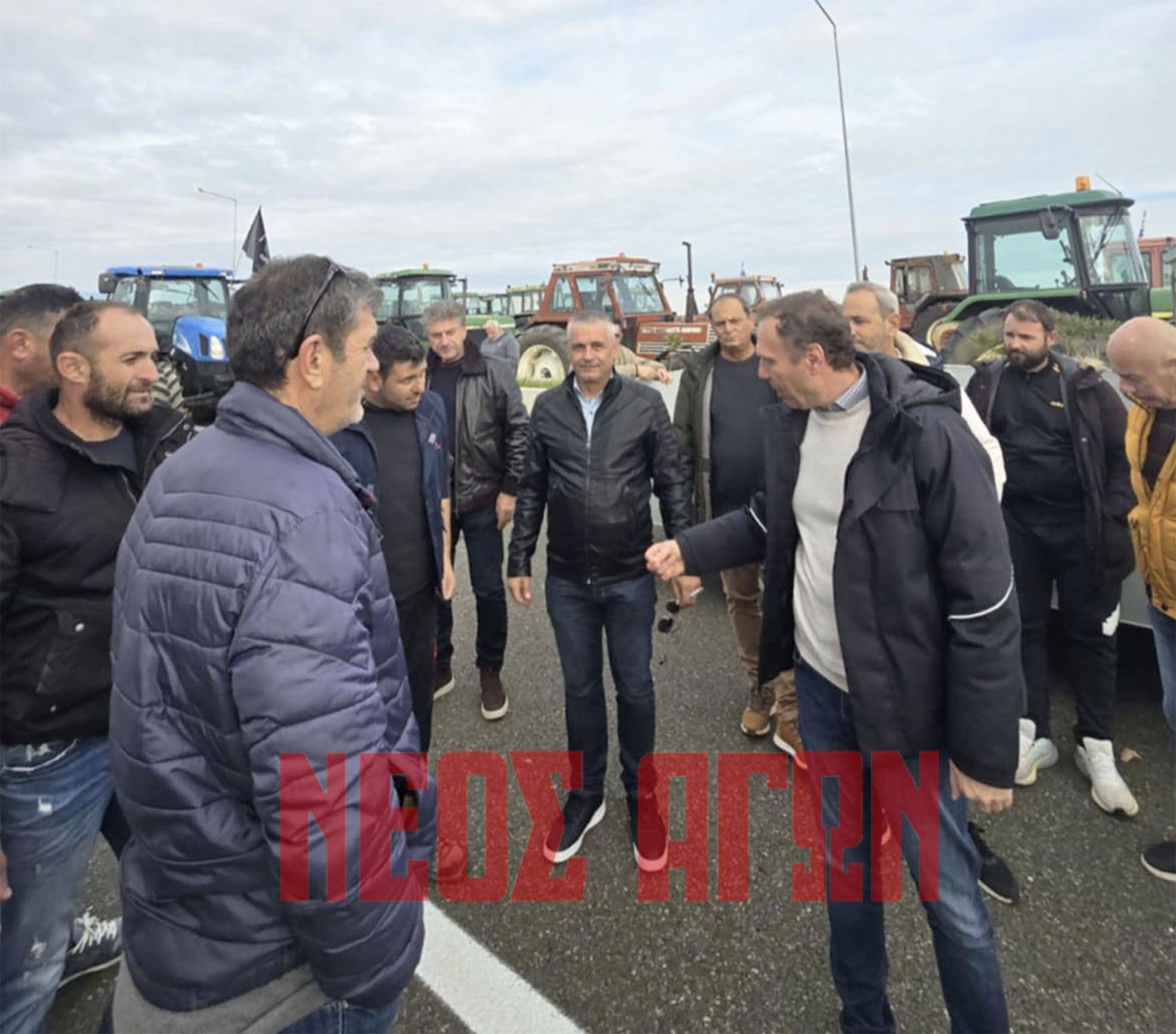 Στο μπλόκο του Ε-65 ο Δήμαρχος Παλαμά - «χωρίς αγρότες - κτηνοτρόφους ...