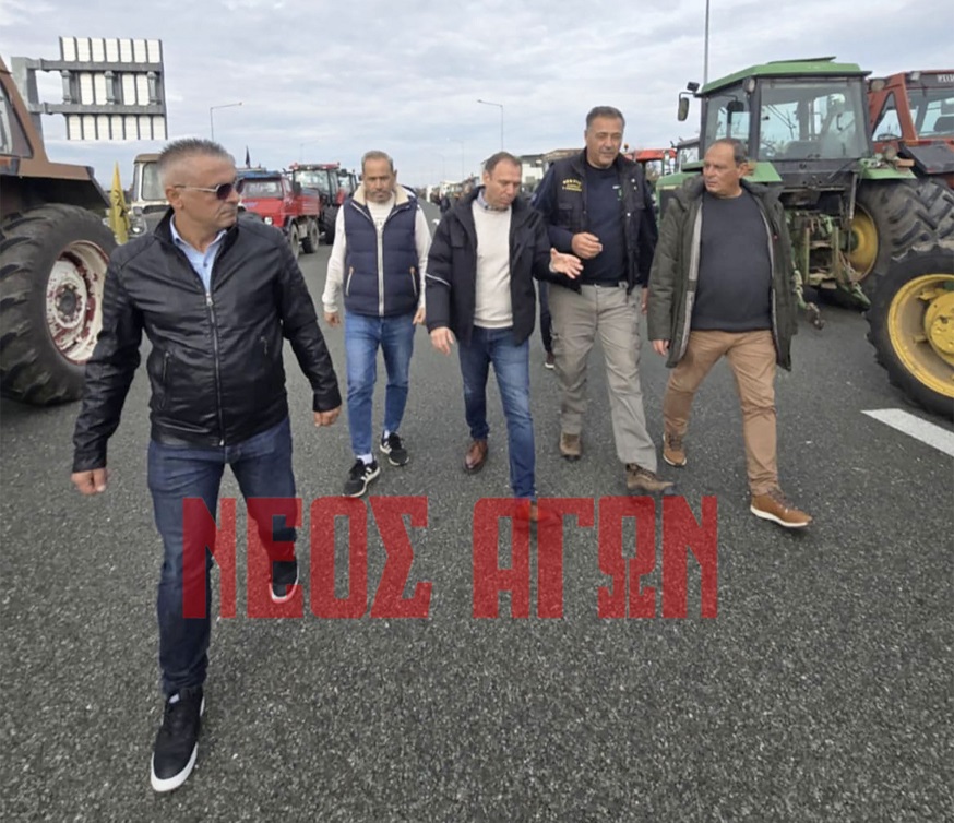 Στο μπλόκο του Ε-65 ο Δήμαρχος Παλαμά - «χωρίς αγρότες - κτηνοτρόφους ...