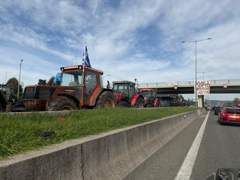 Κλειστή η ΕΟ στο Κάστρο Βοιωτίας στο ρεύμα προς Αθήνα [εικόνες ...